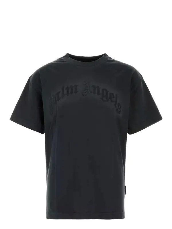 Palm Angels Logo-print T-shirt - Black
