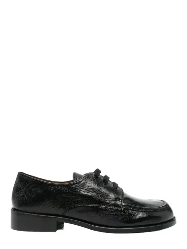 ANGEL ALARCON Lace-up Derby Shoes - Black