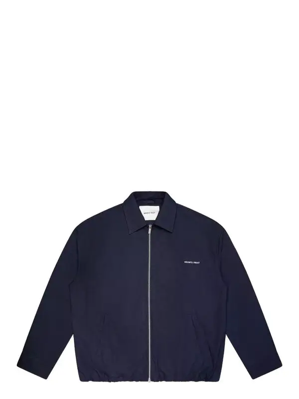 BRAM’S FRUIT Ripstop Logo-embroidered Jacket - Blue