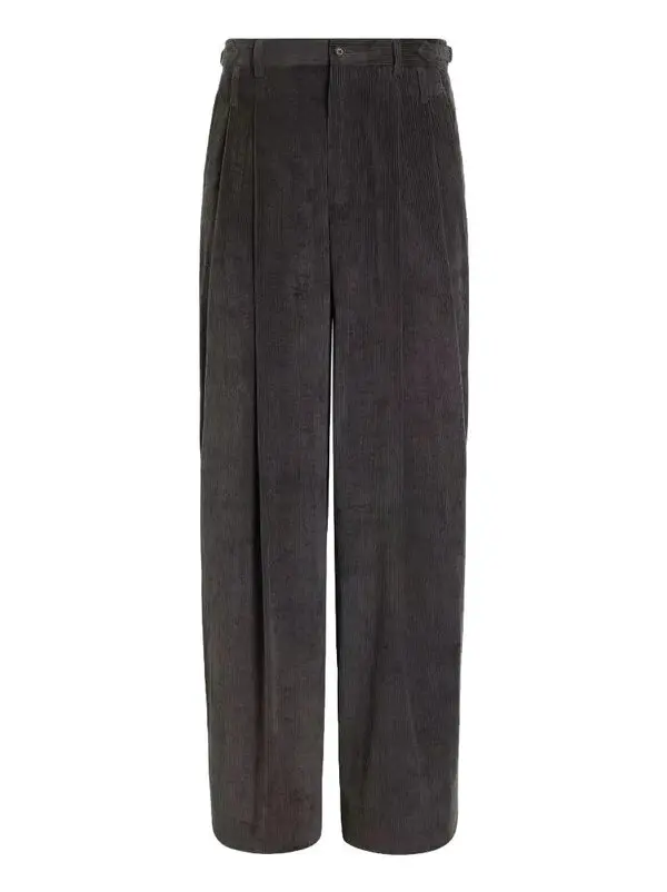 Dolce & Gabbana Velvet Trousers - Grey
