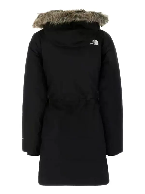 The North Face Arctic Parka With Faux Fur Trim - Black