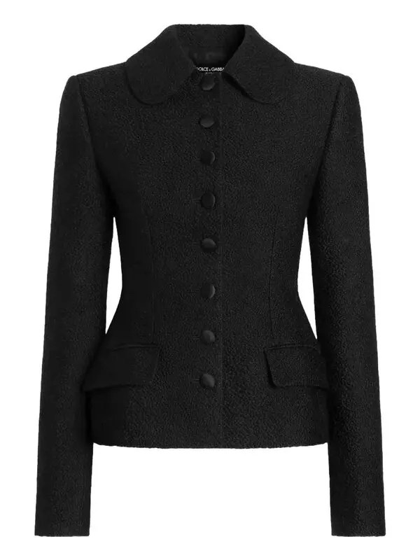 Dolce & Gabbana Wool Jacket - Black