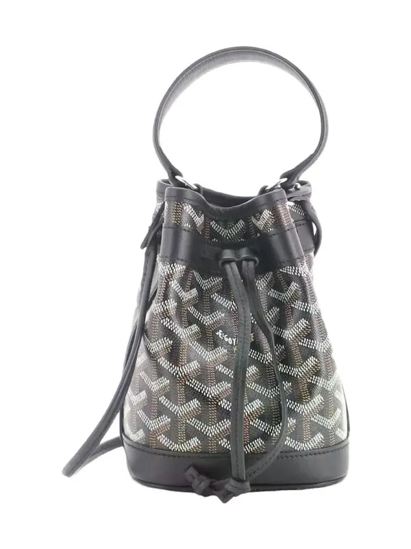 Goyard Petit Flot Mini Bucket Bag - Black