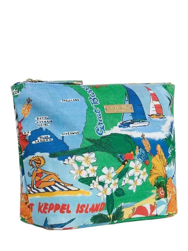 Seafolly Viva Vacation Graphic-print Travel Bag - Blue