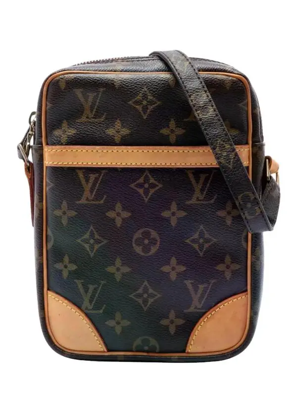 LOUIS VUITTON Monogram Danube Crossbody Bag - Brown