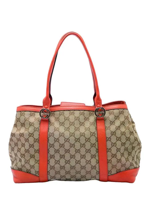 Gucci Gg Canvas Miss Gg Tote Bag - Neutrals