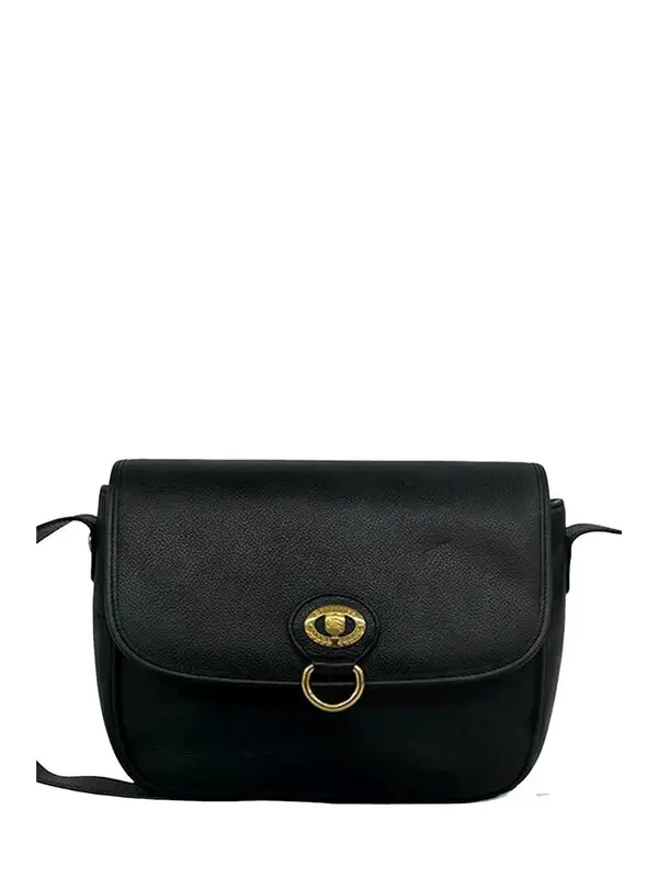 Burberry 20th Century Leather Crossbody Bag - Black