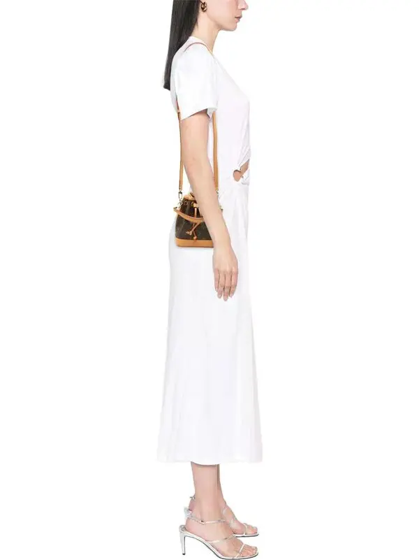 LOUIS VUITTON Monogram Nano Noe Bucket Bag - Brown