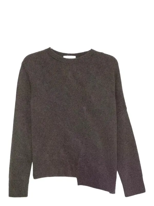 Liviana Conti Crew Neck Sweater - Brown