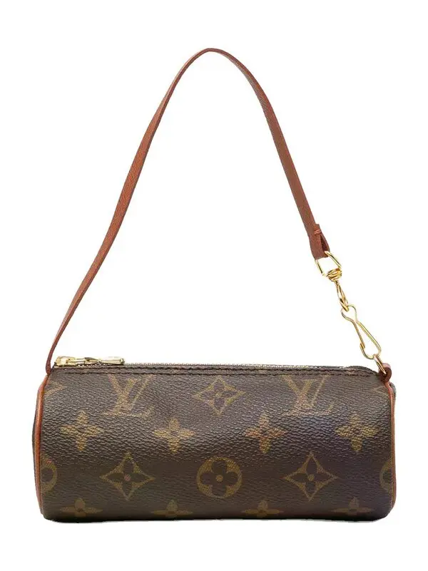 LOUIS VUITTON Monogram Papillon Pochette - Brown