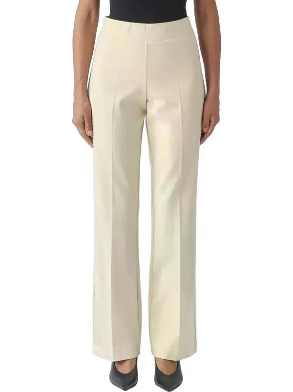 MEIMEIJ Tailored Pressed Crease Trousers - Neutrals