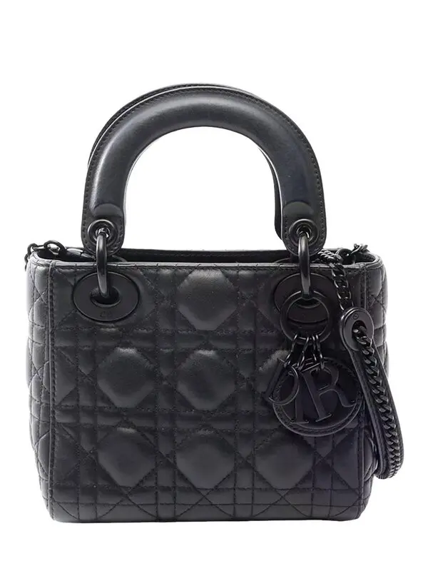 Dior Mini Lady Satchel - Black
