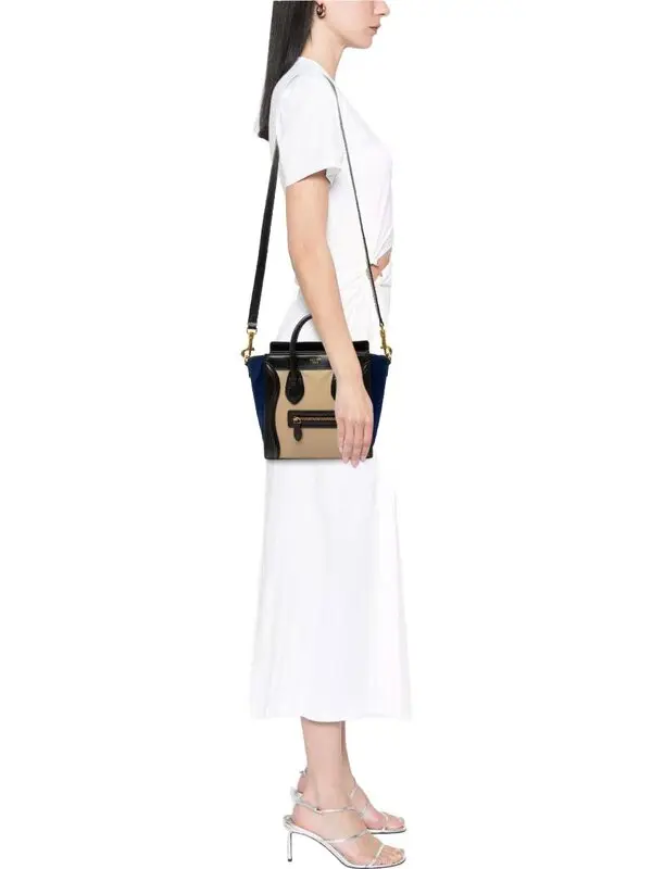Celine Luggage Tote Satchel - Neutrals
