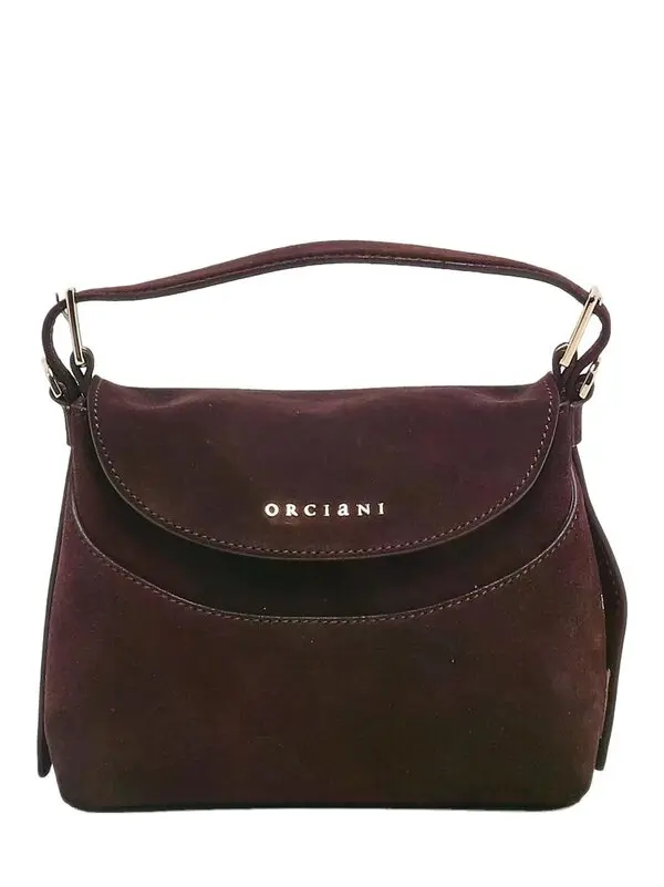 Orciani Small Suede Tote Bag - Red