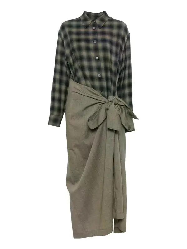 Our Legacy Twisted Maxi Dress - Neutrals