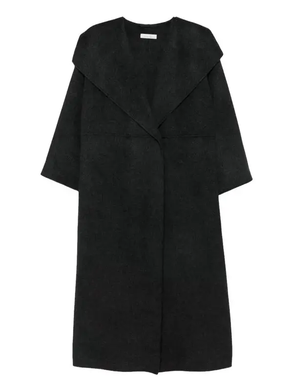 Liviana Conti Button-fastening Coat - Grey