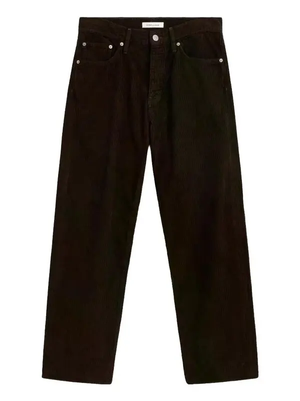 SUNFLOWER Corduroy Loose Fit Trousers - Brown