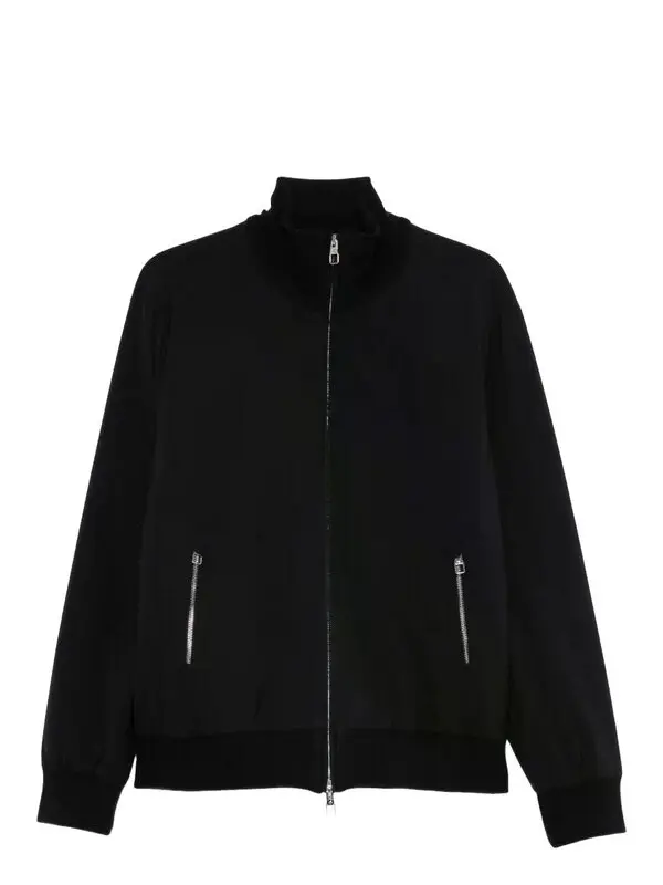 MONTECORE Zip-up Bomber Jacket - Blue