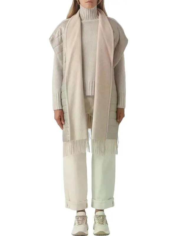 Herno Marc O'polo Single-breasted Layered Coat - Neutrals