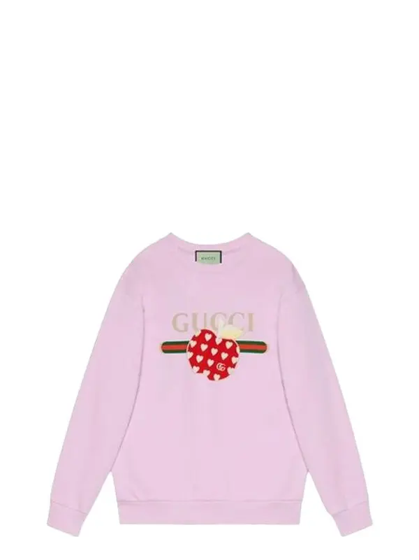 Gucci Les Pommes Sweatshirt - Pink