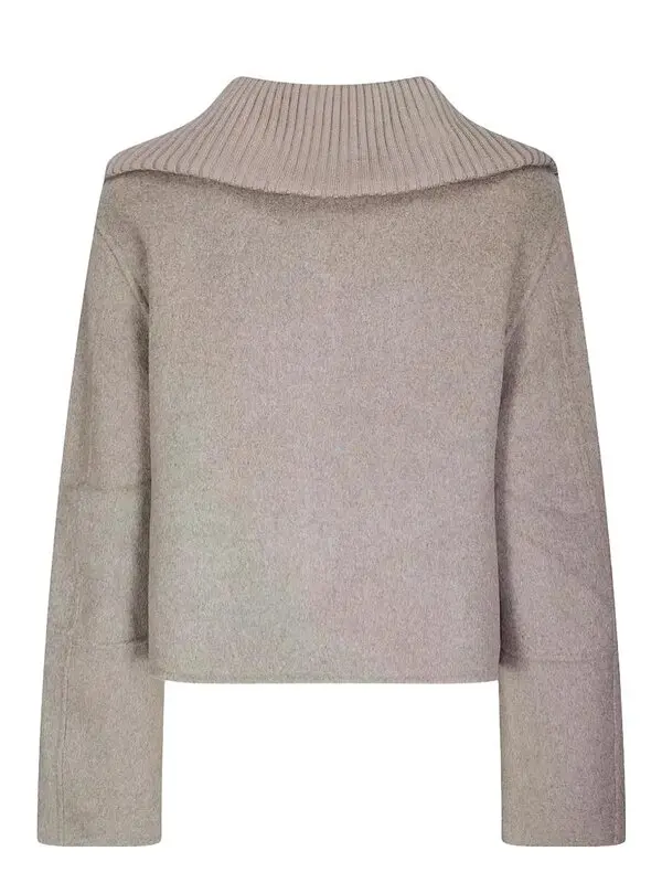 Samsøe Samsøe Zip-up Jacket - Neutrals