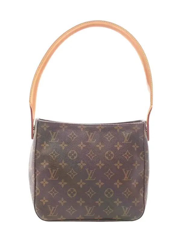LOUIS VUITTON Monogram Looping Mm Bag - Brown