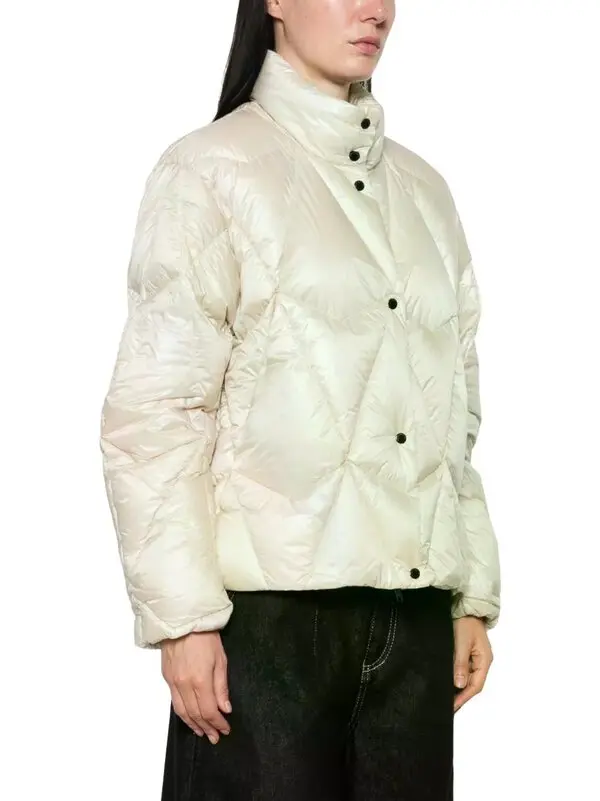 Moose Knuckles Iceberg Diamond-quilted Padded Jacket - Neutrals