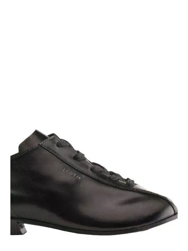 PHILEO Cascade Lace-up Loafers - Black