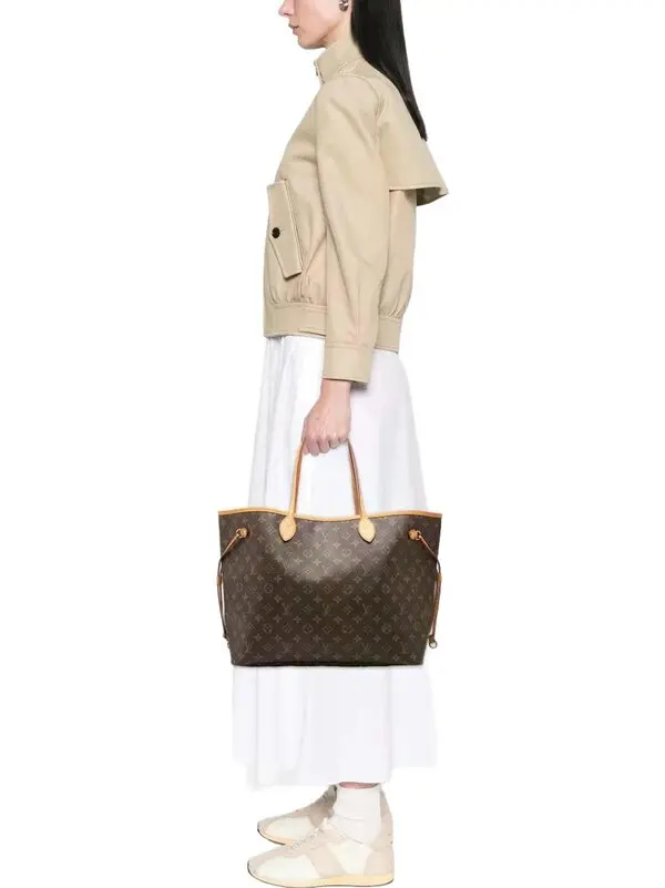 LOUIS VUITTON Monogram Neverfull Gm Tote Bag - Brown