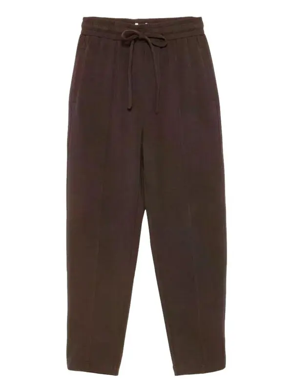 PSOPHIA Drawstring Track Pants - Brown