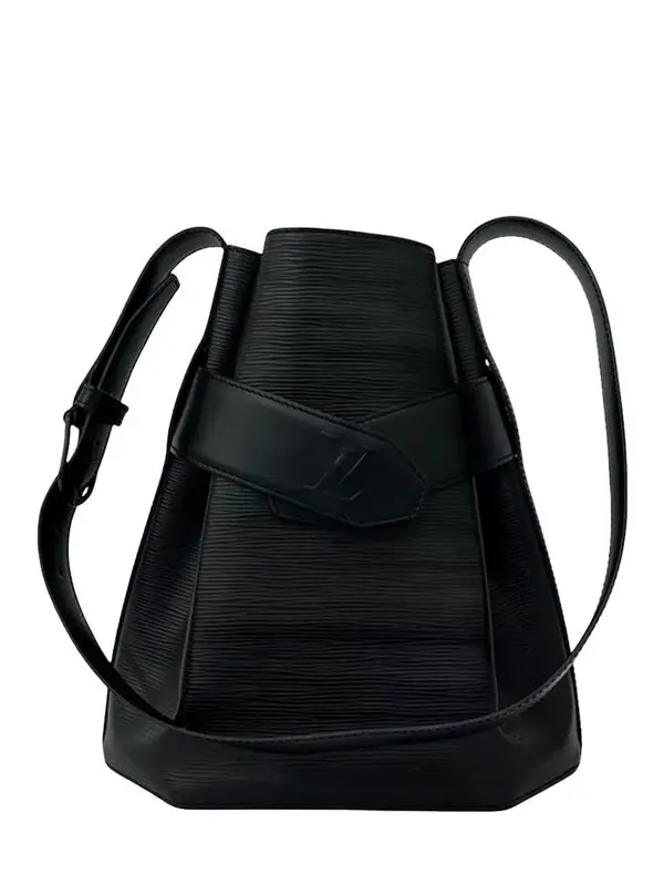 LOUIS VUITTON Epi Bucket Bag - Black