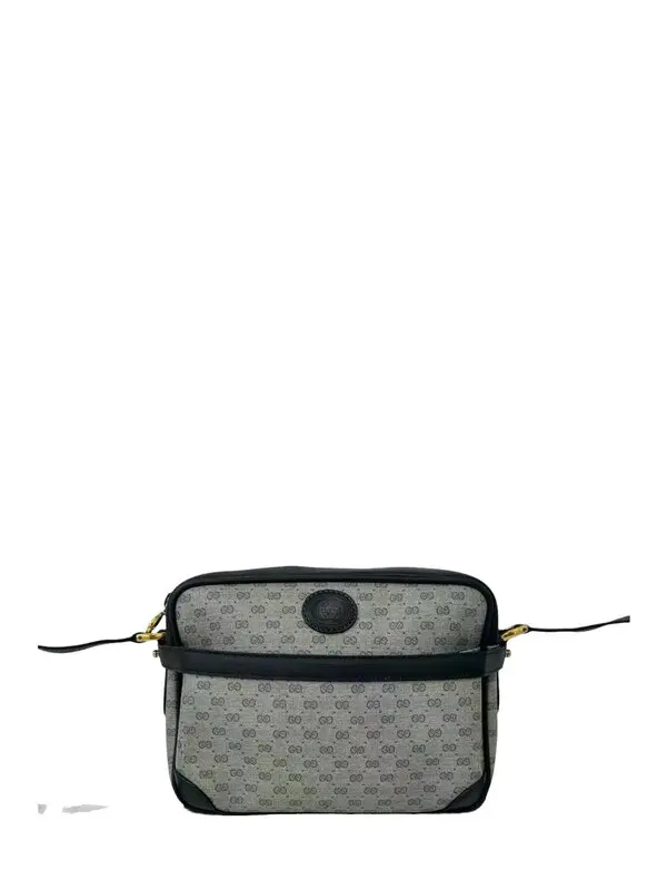Gucci 20th Century Micro Gg Supreme Crossbody Bag - Grey