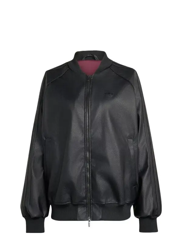 Adidas Prezer Sst Oversized Track Top - Black