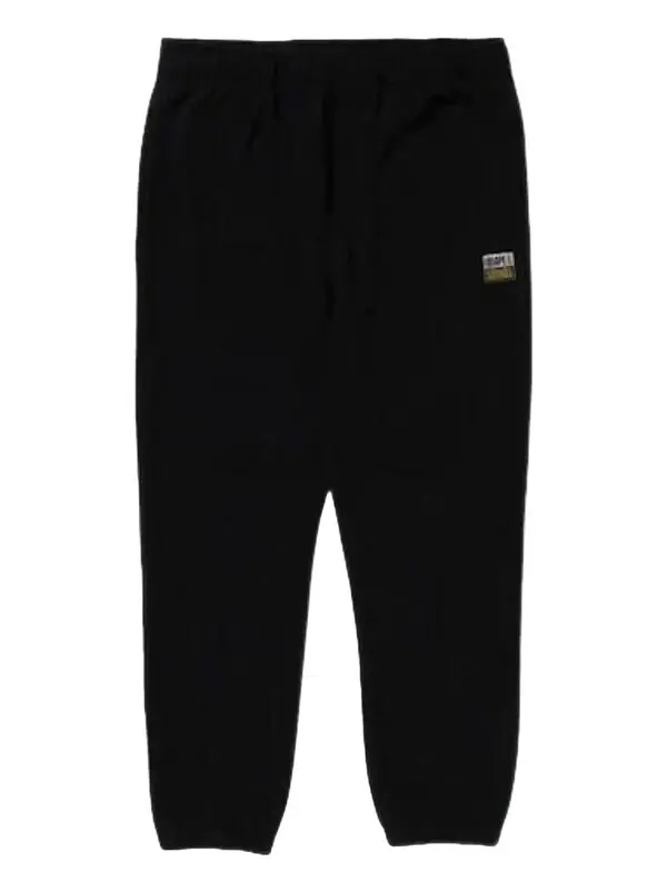 A BATHING APE Ape Sounds Sweat Pants - Black