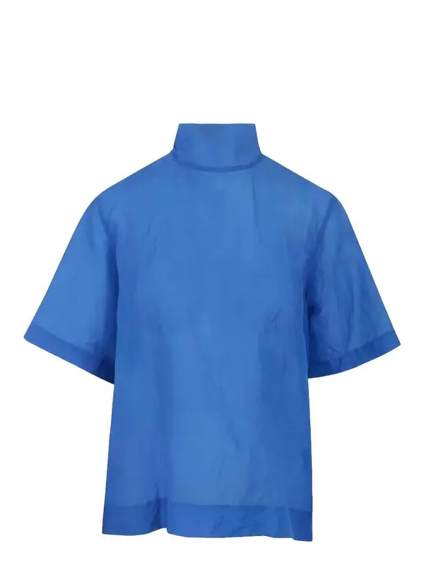 Christian Wijnants High-neck Top - Blue