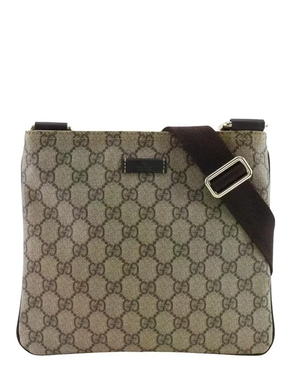 Gucci Gg Supreme Crossbody Bag - Neutrals