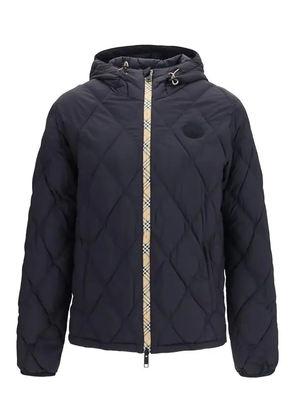 Burberry Doversgreen Quilted Down Jacket - Black