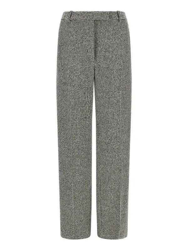 TOM FORD Houndstooth Pattern Tailored Trousers - Multicolor