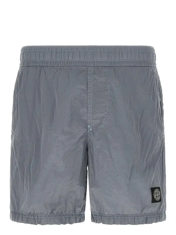 Stone Island Nylon Metal Swim Shorts - Gray