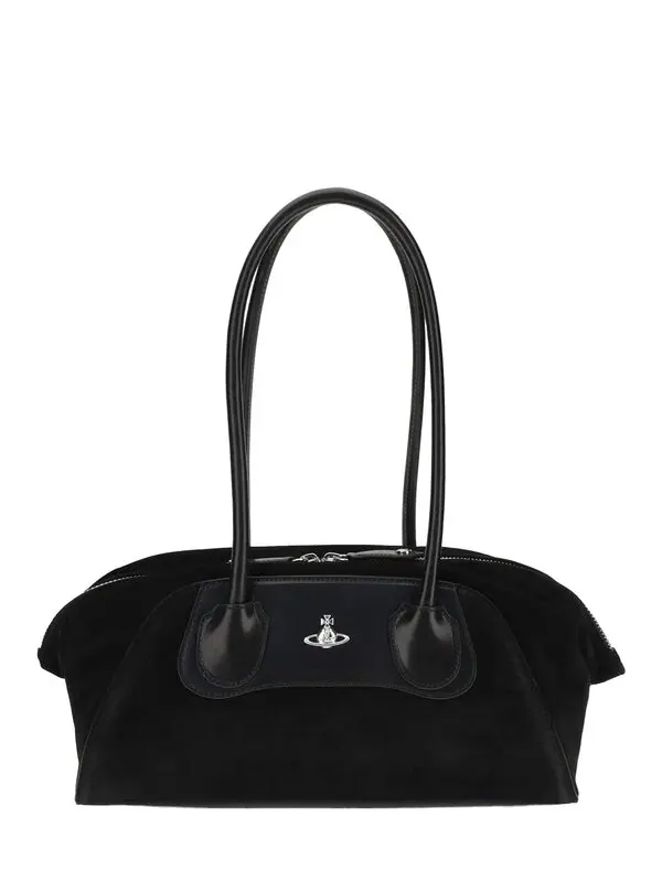 VIVIENNE WESTWOOD Shirley Small Shoulder Bag - Black