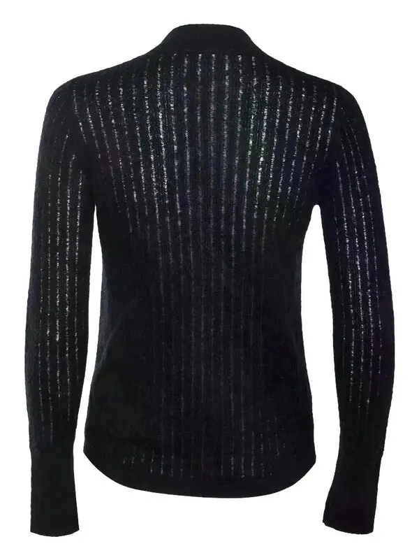 ALLSAINTS Abi Funnel Neck Sweater - Black