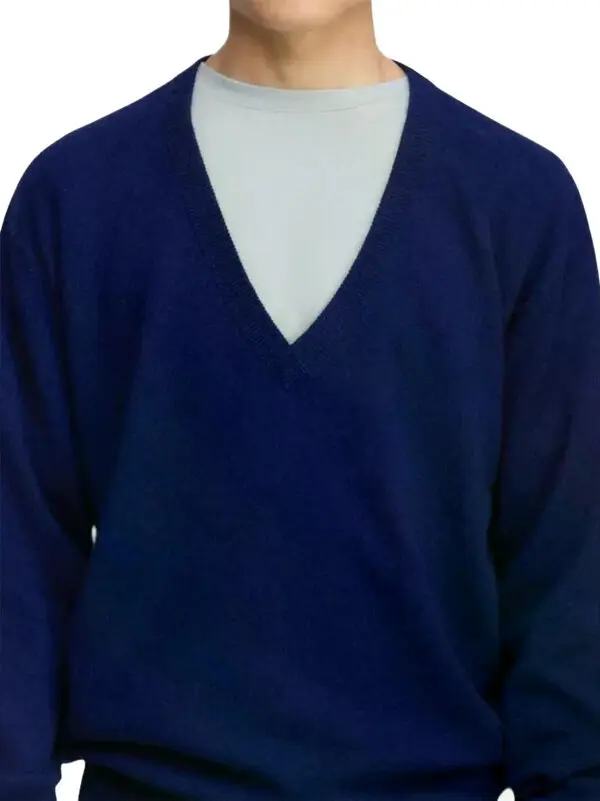 Extreme Cashmere Ben V-neck Sweater - Blue