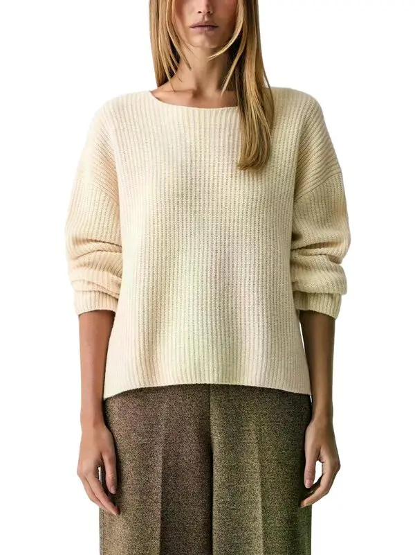 Marc O'polo Ribbed Sweater - Neutrals