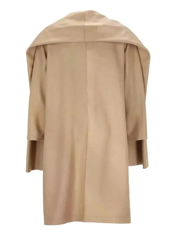 Harris Wharf London Wool Cape Coat - Neutrals