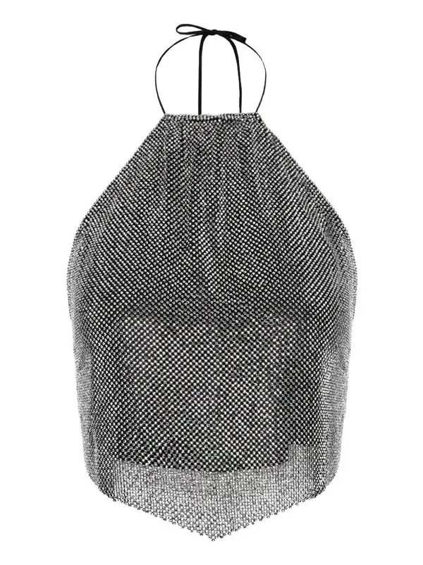 MANURI Paper Rock Top - Silver
