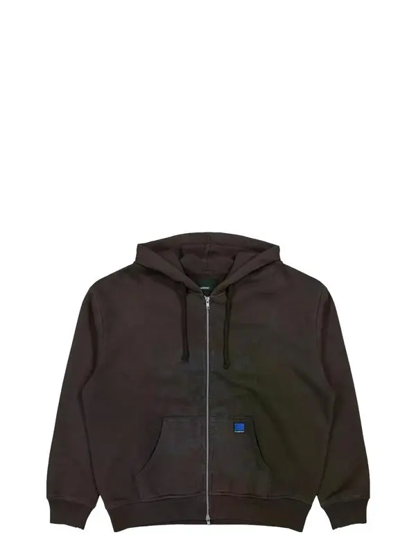 RASSVET Collage Zip-up Hoodie - Brown