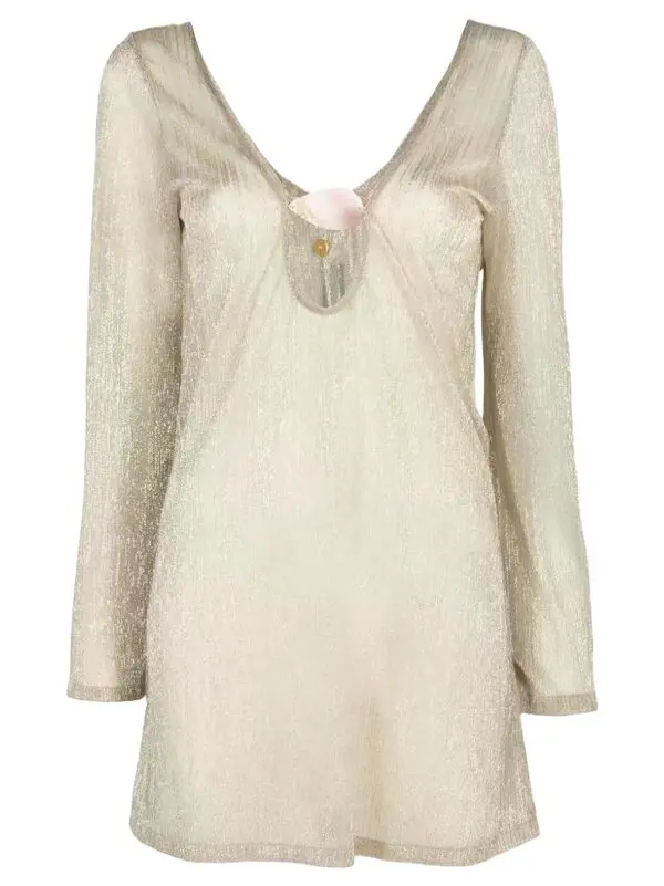 PALMACEA Kika Mini Dress - Gold