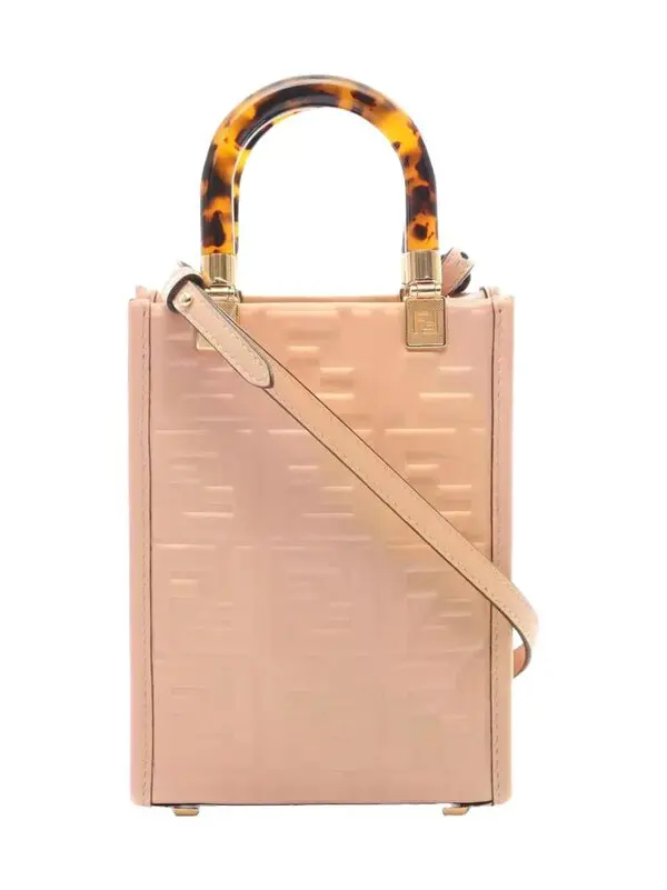 Fendi 2010s Mini Sunshine Tote Bag - Pink