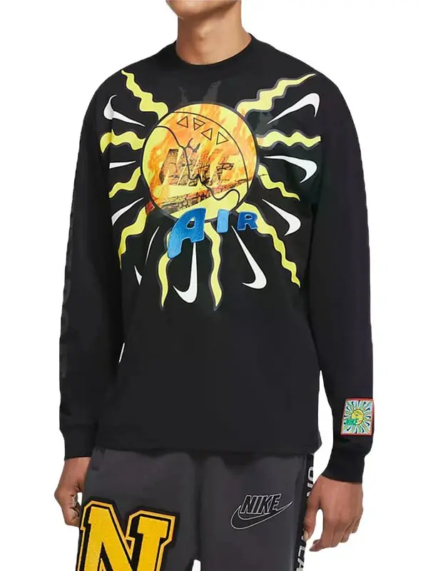 Nike Sportswear Element Uptempo Jdi Long-sleeve T-shirt - Black
