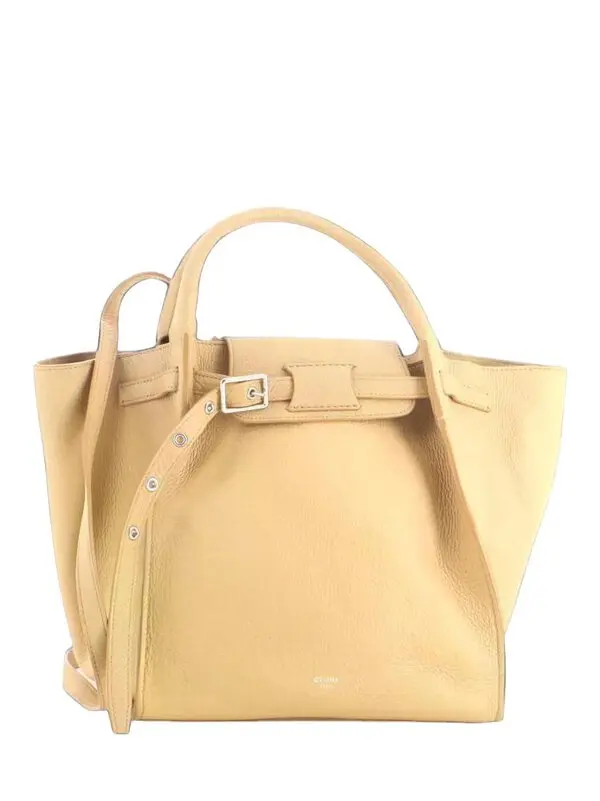 Celine Big Bag Grained Calfskin Small Satchel - Neutrals